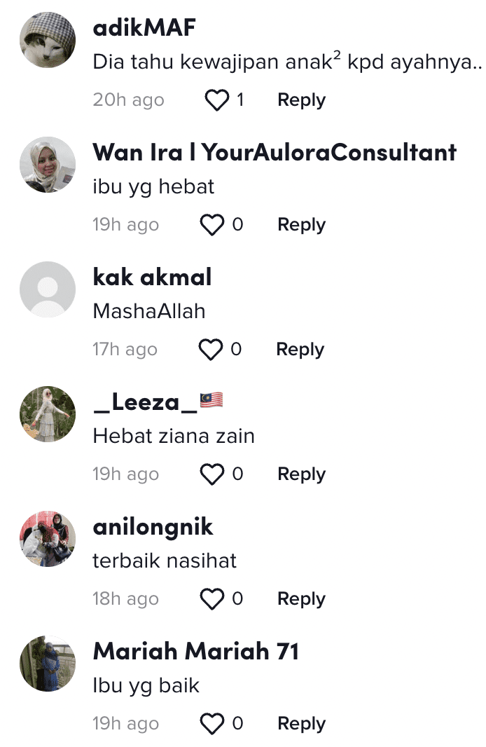 Walau Dah Berpisah, Ziana Zain Titip Pesan Pada Anak-Anak Untuk Jaga ...