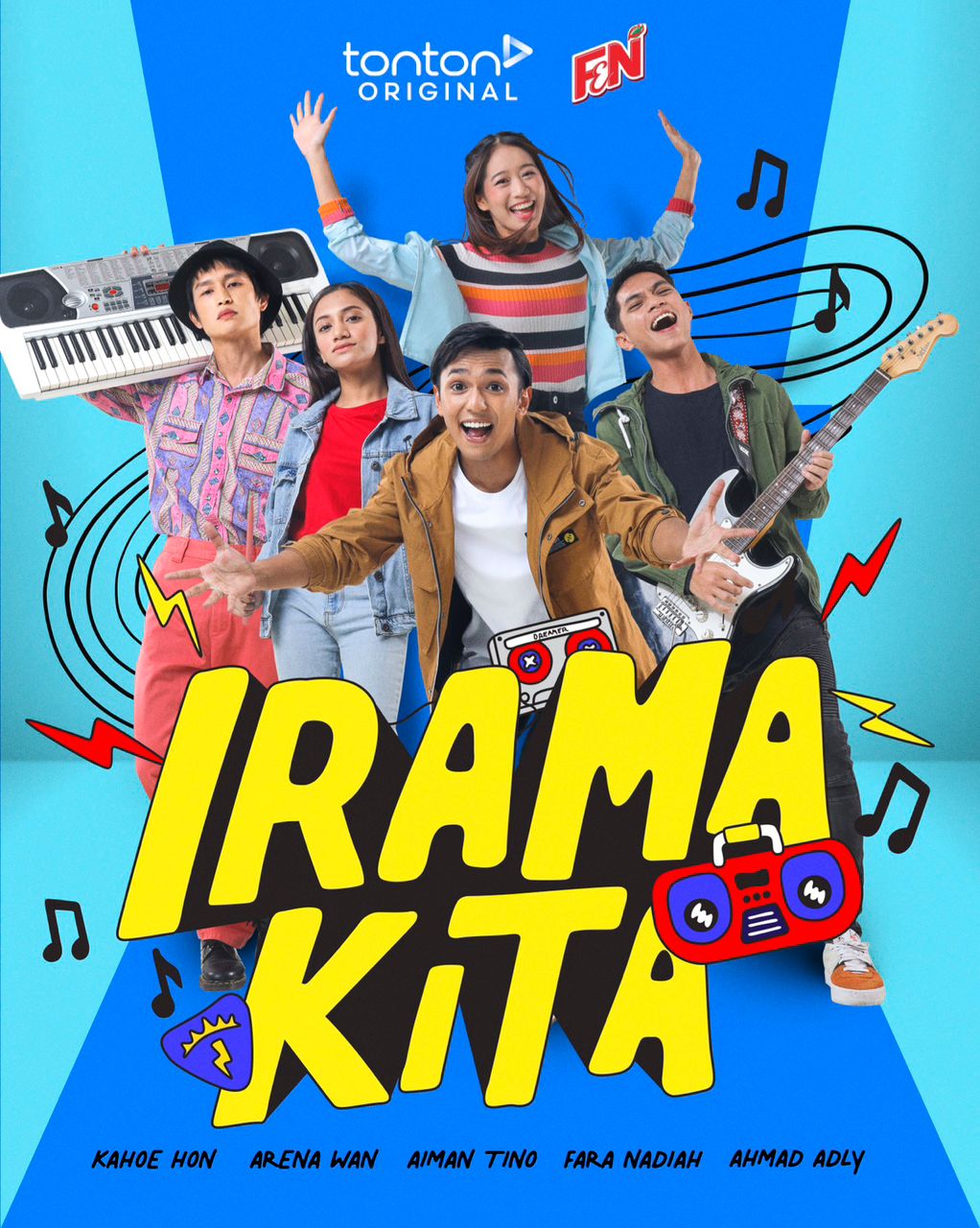 4 Sekawan Kejar Impian Cipta Band, Tonton Original Tampil Filem Khas ...