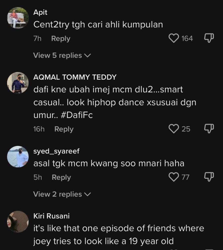 [VIDEO] Dafi Buat Dance Cover Undang Pelbagai Komen Netizen-“Macam ...