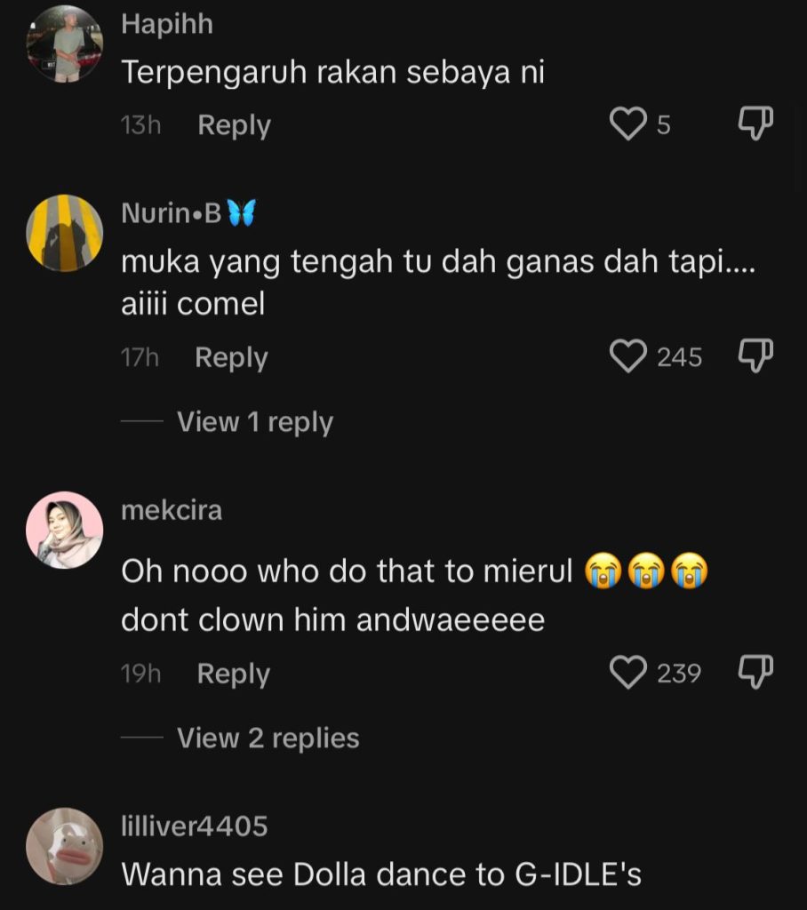 [VIDEO] Penampilan Ganas Mierul Aiman Buat Trend TikTok Bersama Dolla ...