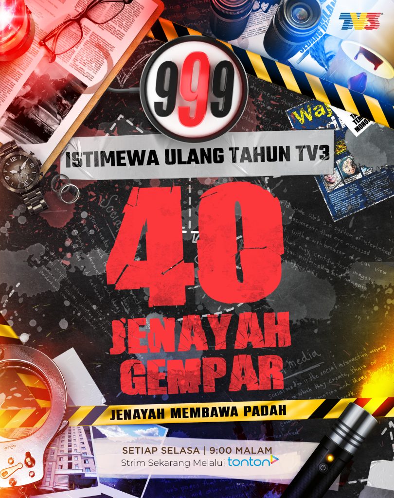 999 Bakal Bongkar 40 Jenayah Gempar Sempena Ulang Tahun TV3 Ke-40 | XTRA