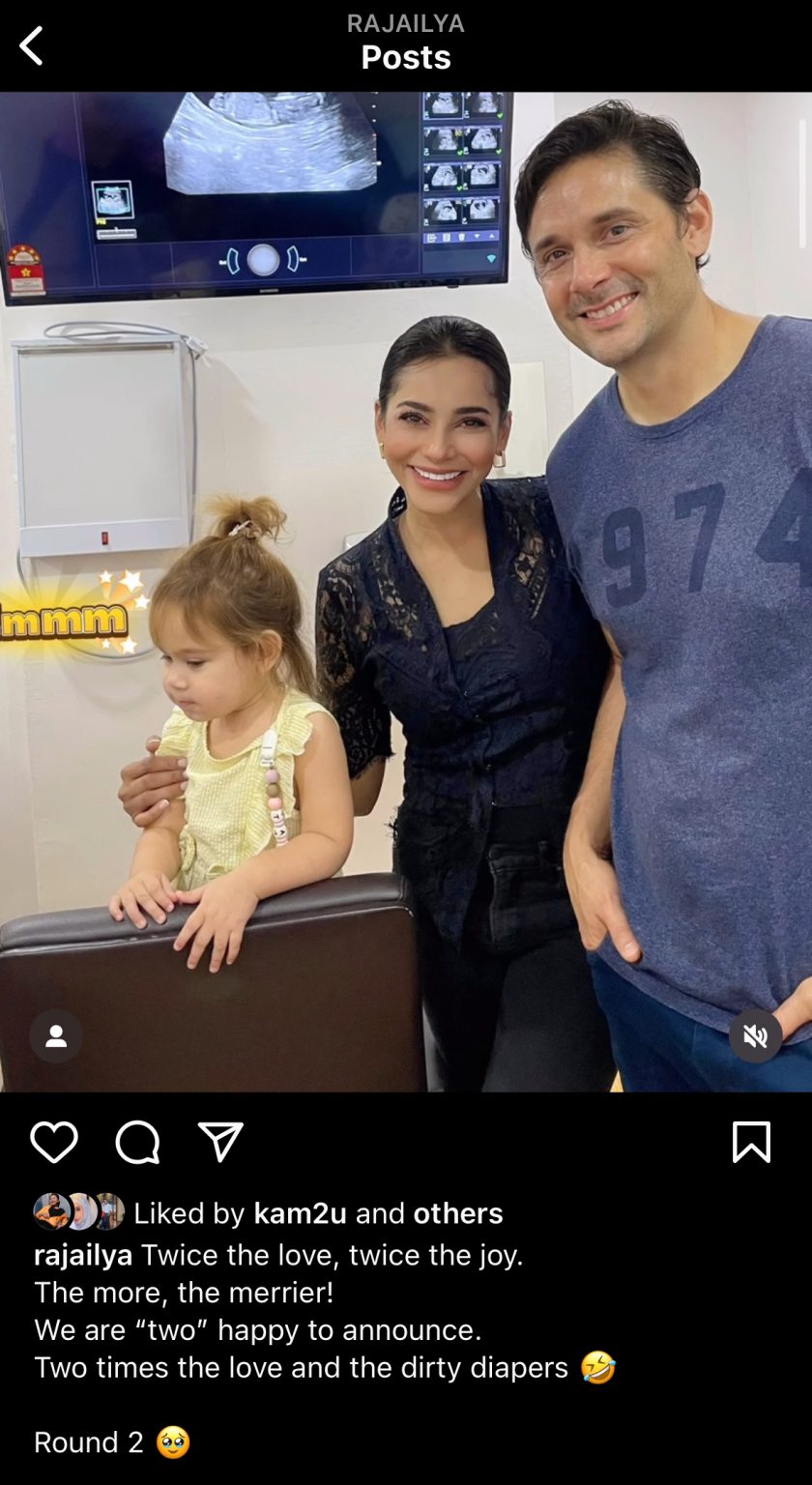 “Twice The Love, Twice The Joy” – Raja Ilya Umum Kini Hamil Anak Kedua ...