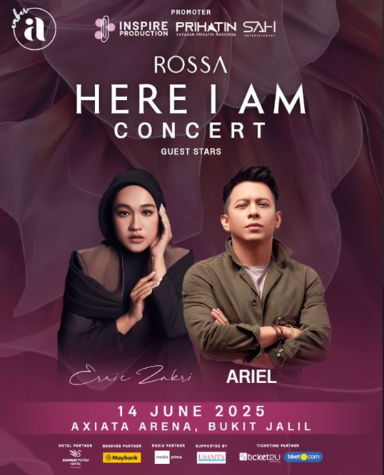 Rossa Bikin ‘Comeback’! Konsert ‘Here I Am’ Gegar Axiata Arena 14 Jun ...