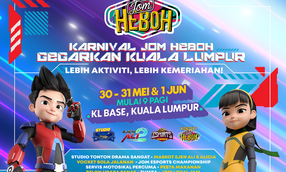 Karnival Jom Heboh 2025 Gegar KL Base Dengan Misi Ejen Ali! | XTRA