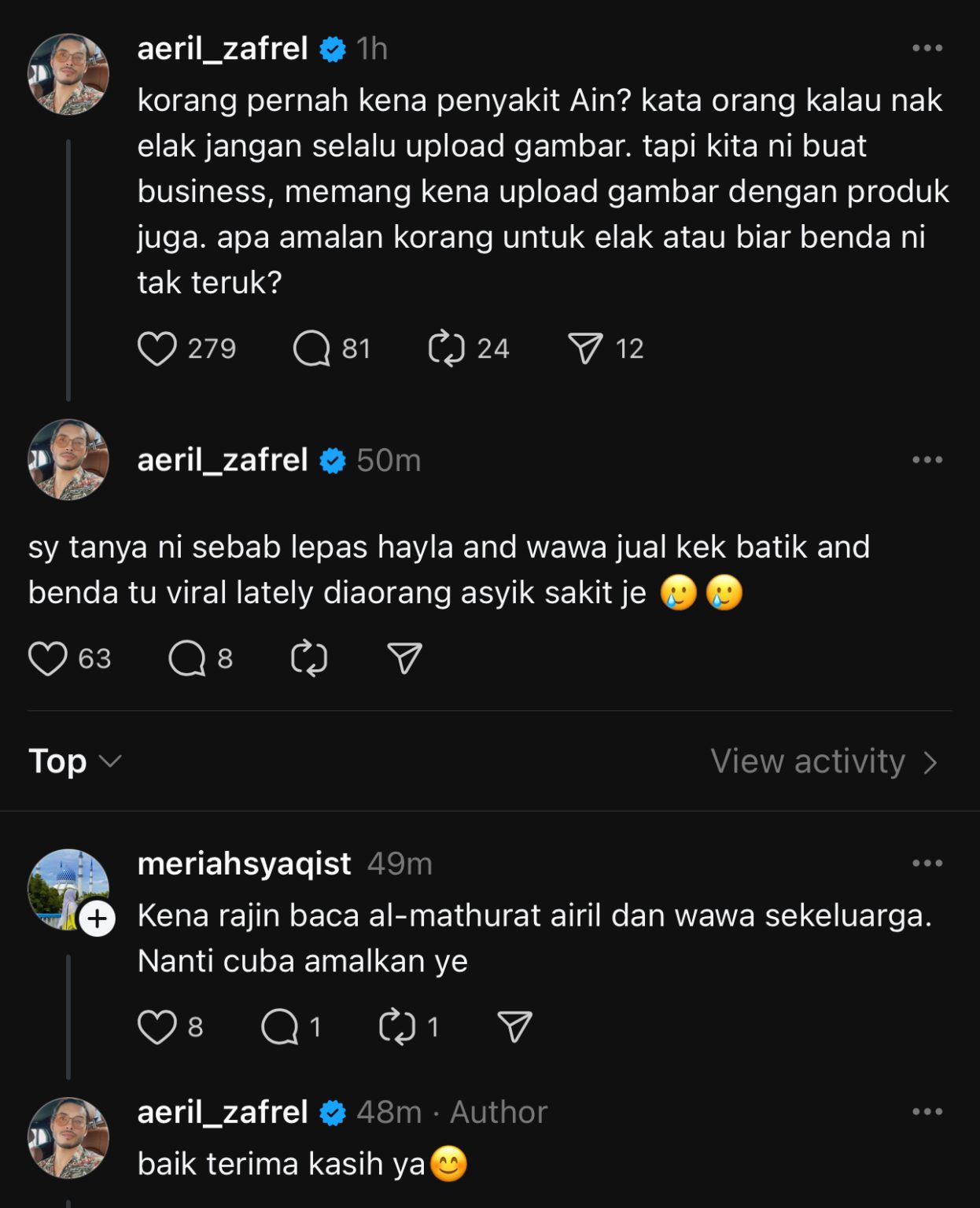 Aeril Zafrel Bimbang Wawa dan Anak Dijangkiti Penyakit Ain | XTRA