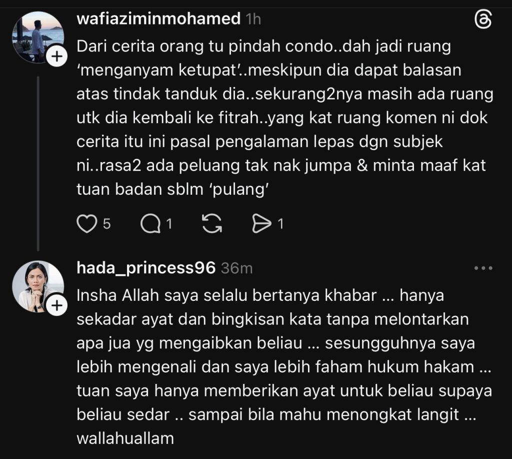 “Kifarah Is Real” – Bekas Rakan Baik Tegur Rebecca Nur Al-Islam, Dakwa ...