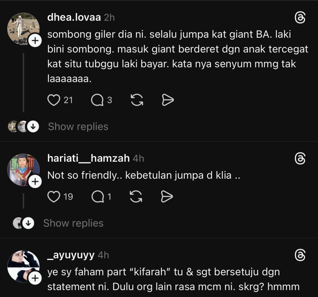 “Kifarah Is Real” – Bekas Rakan Baik Tegur Rebecca Nur Al-Islam, Dakwa ...